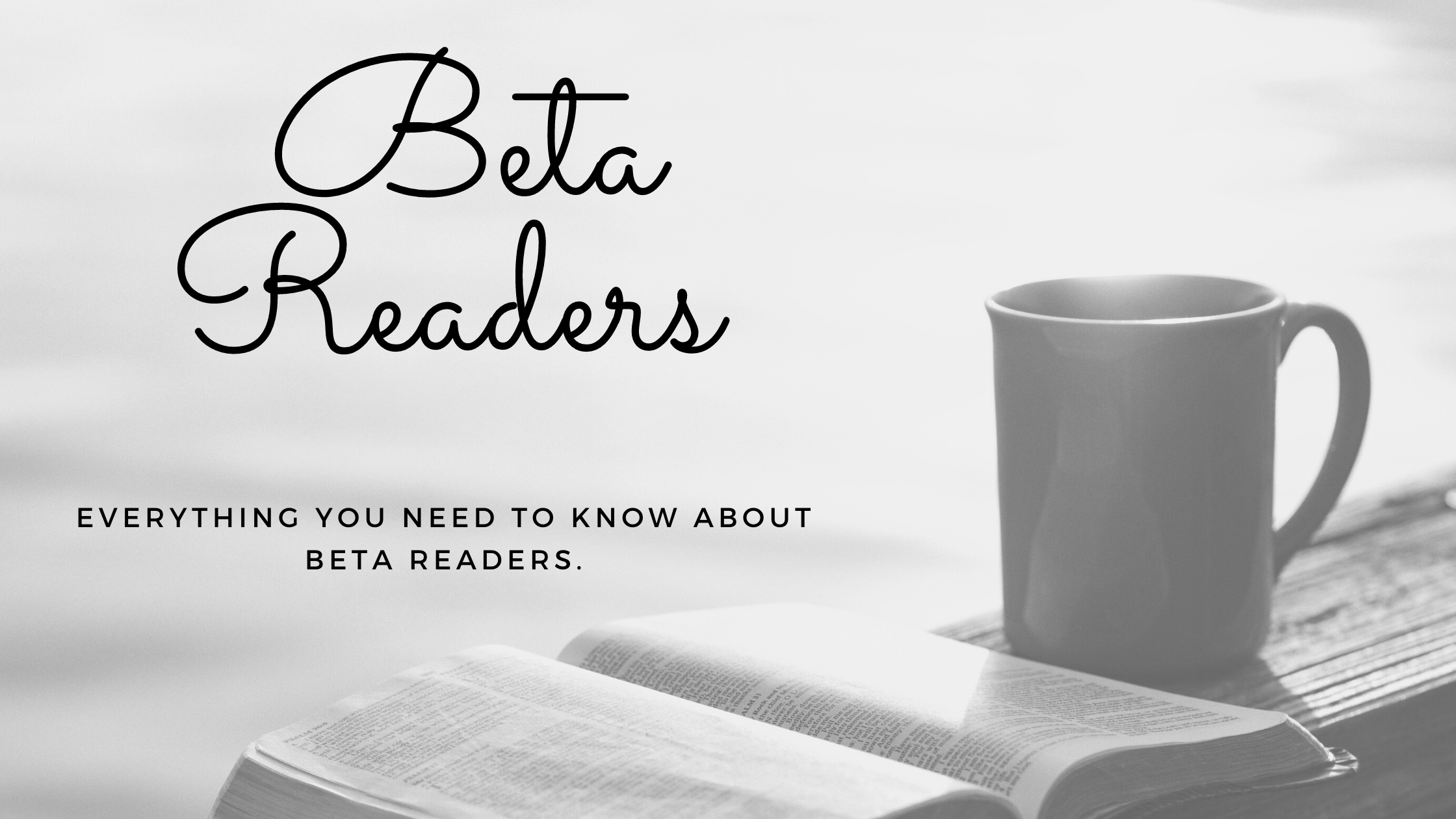 Beta Readers – Sarah Jules Writing