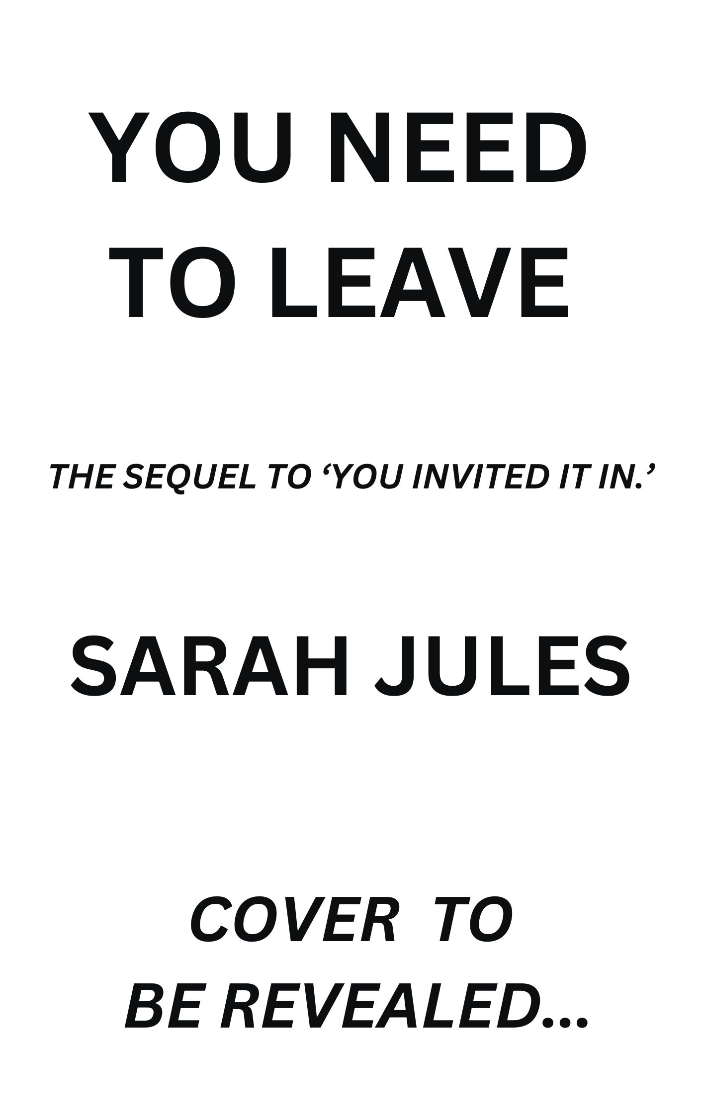My Books – Sarah Jules Writing